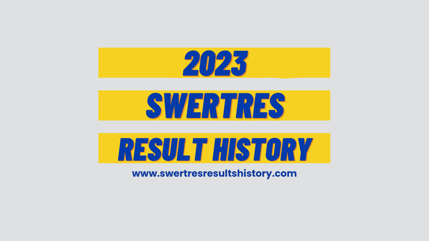 Swertres Result History and Summary